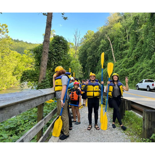 CCEE students, faculty bond over whitewater rafting excursion ...